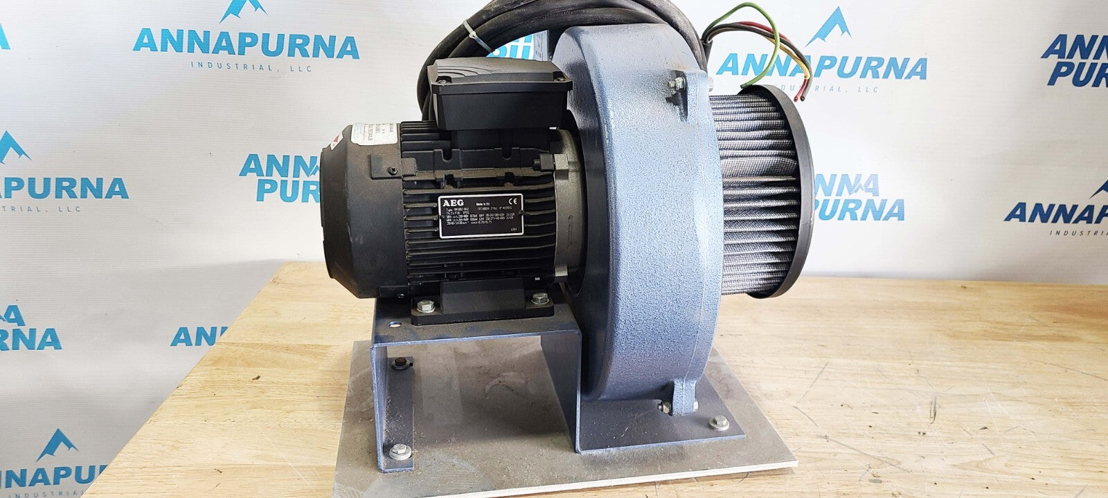 ACI Multi Stage 1MS11 Centrifugal Fan Blower AEG 1 HP, 3430 RPM ...