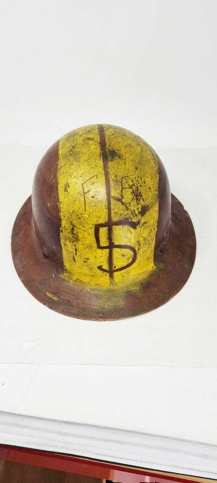 Vintage Rare Hard Hat Full Brim Fiberglass MOE, 19317? Steel Mill ...